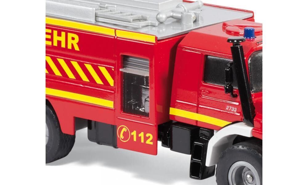 Buy Siku - Mercedes Zetros Fire Engine - 1:50 Scale
