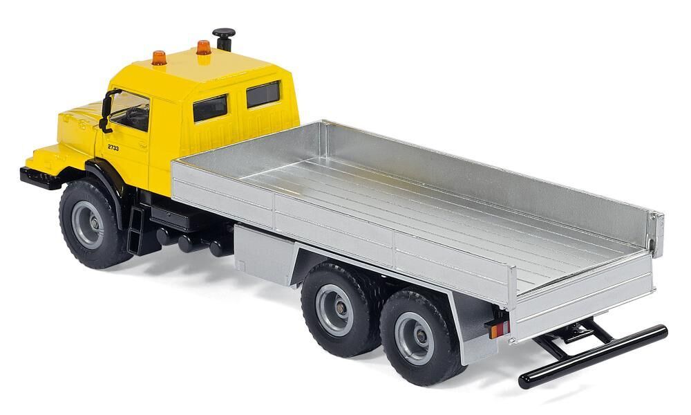 Buy Siku - Mercedes Benz with platform and canvas cover - 1:50 Scale