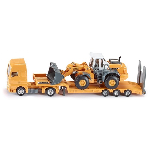 Buy Siku - Low Loader with 4 Wheel Loader - 1:87 Scale